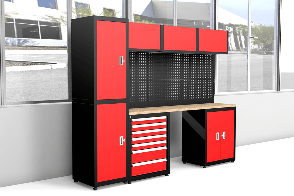 Heavy Duty Ready-to-assemble Steel Garage Storage System 108E – Container Solutions & Designs LLC