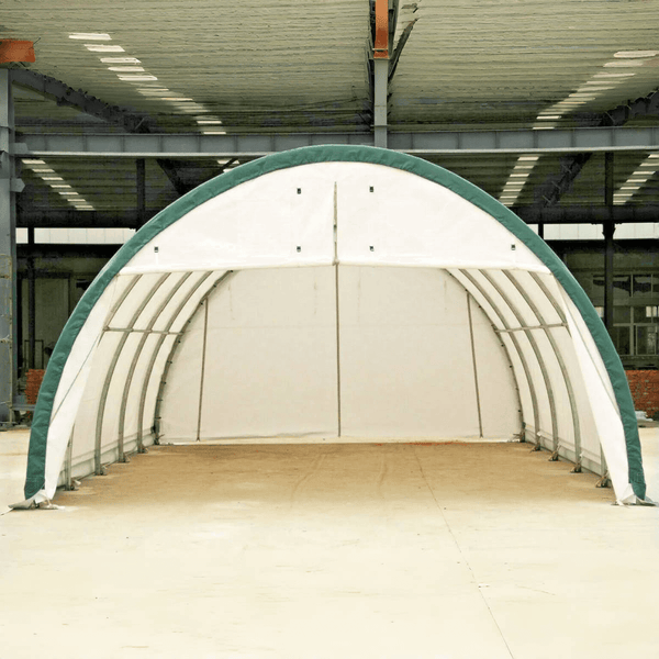 Single Truss Arch Storage Shelter W20'xL30'xH12' – Container Solutions ...